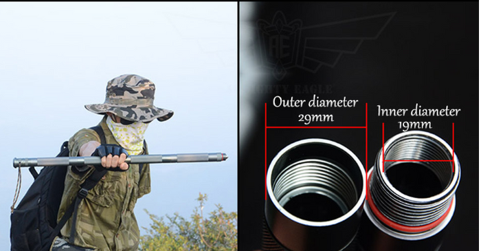 TrailGuard Multi-Function Outdoor Tactical Stick: Your Ultimate Hiking